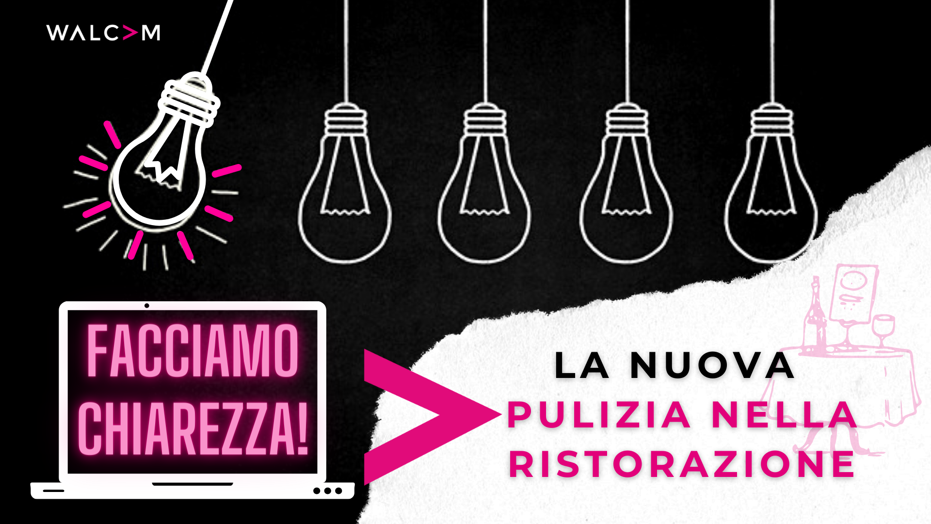 La nuova pulizia nella ristorazione - Walcam